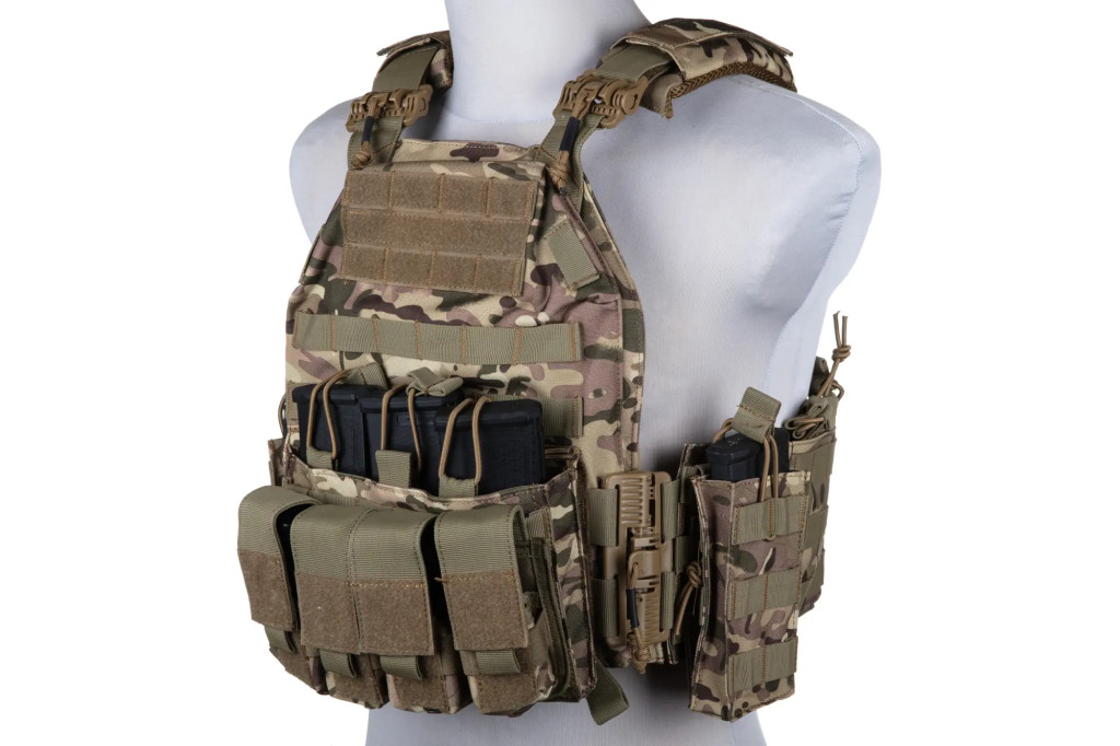 GYORSKIOLDÓS MOLLE RENDSZERŰ TAKTIKAI MELLÉNY-MC - airsoft-s